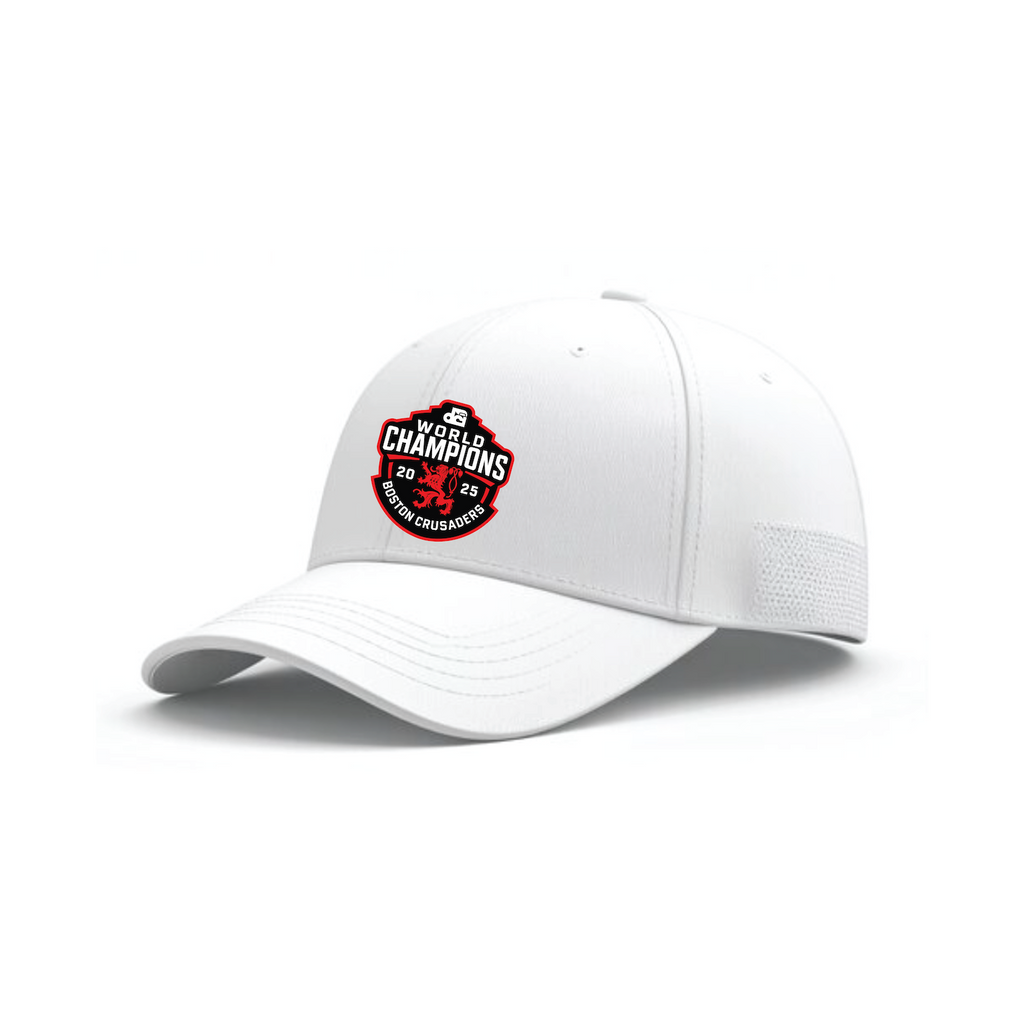 World Champions Hat - White – Boston Crusaders - Official Shop