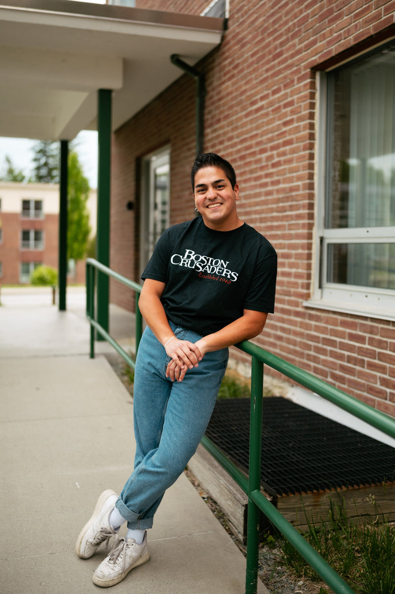 Classic "Waldo" Black Shirt – Boston Crusaders - Official Shop